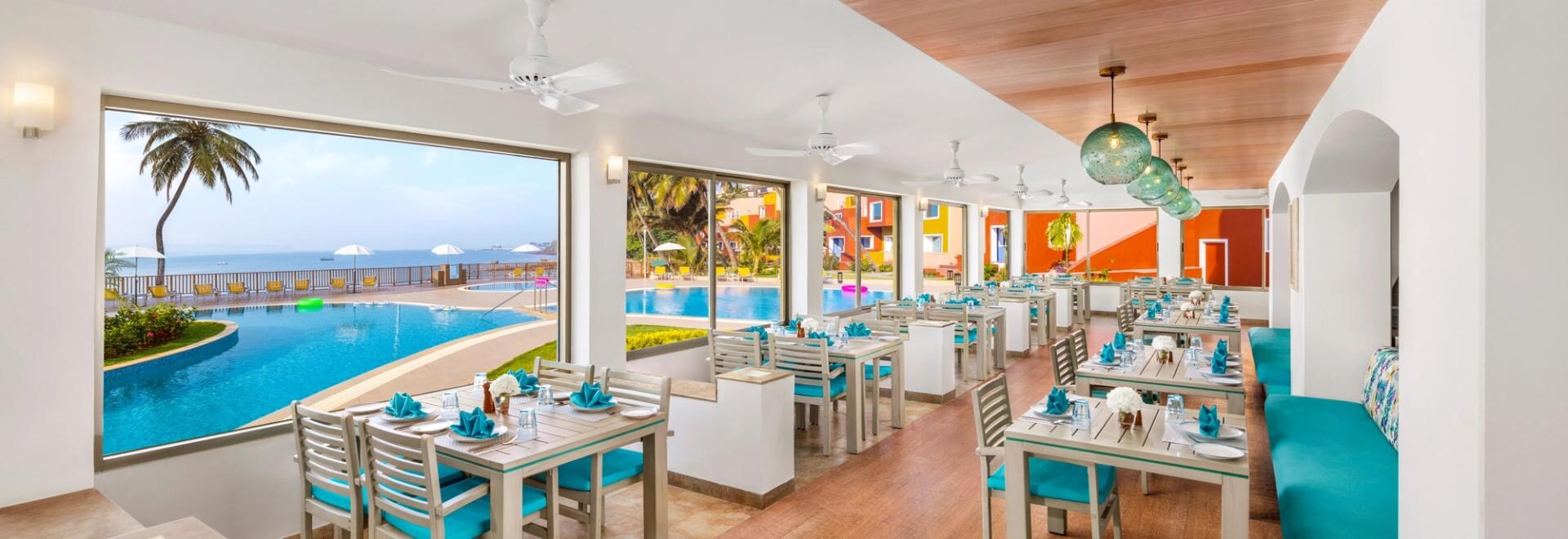 Cafe Azul - Pool-Side Restaurant in Goa | Taj Cidade de Goa Heritage, Goa