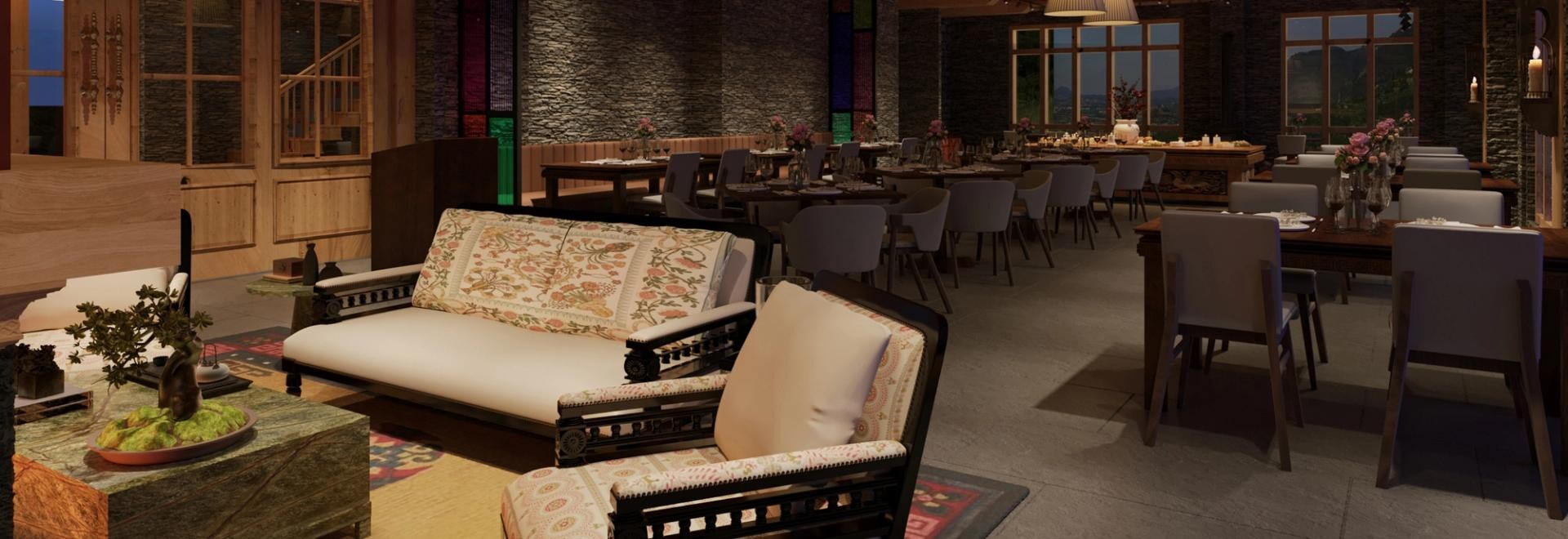 Vista - Multi Cuisine Restaurant in Bhutan| Taj Gangtey Resort & Spa ...
